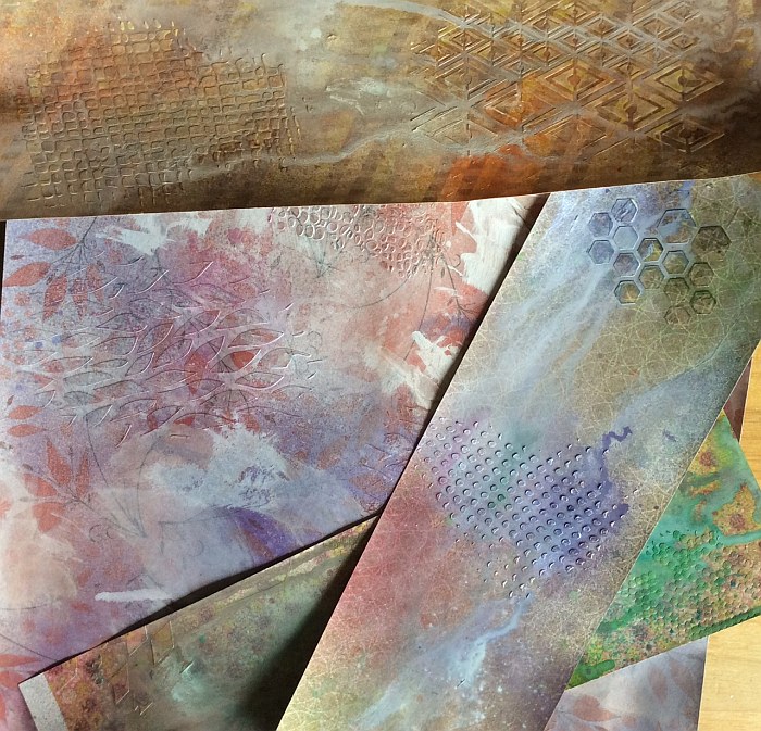 Mixed Media Layered Backgrounds | penguinpapers