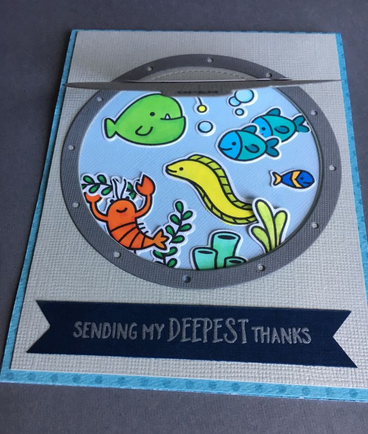 Deepest Thanks Lift the Flap Card | penguinpapers